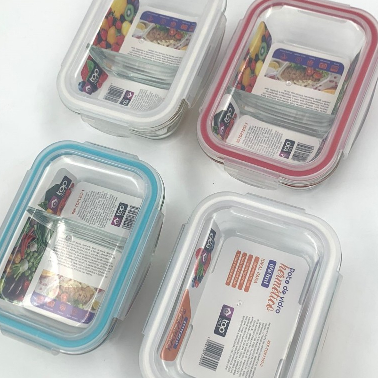 Jual ( COD ) FOOD CONTAINER 640 ML/TEMPAT MAKAN SERBAGUNA/TAHAN PANAS ...