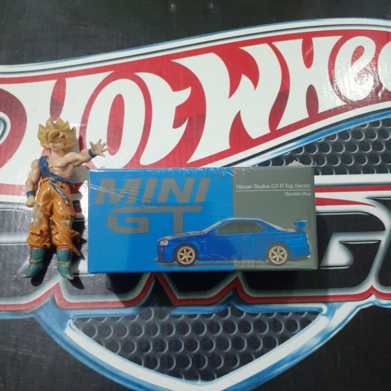 Jual Mini GT Nissan Skyline GT-R Top Secret Bayside Blue 531 sealed ...
