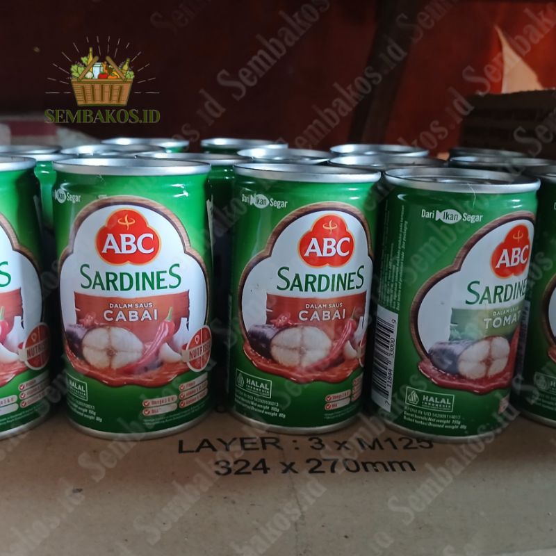 Jual ABC Sardines | Sarden ABC | Sardines Tomat | Sardines | Sarden ...