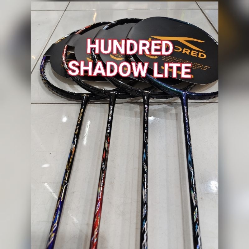 Jual Raket Badminton HUNDRED SHADOW LITE | Shopee Indonesia