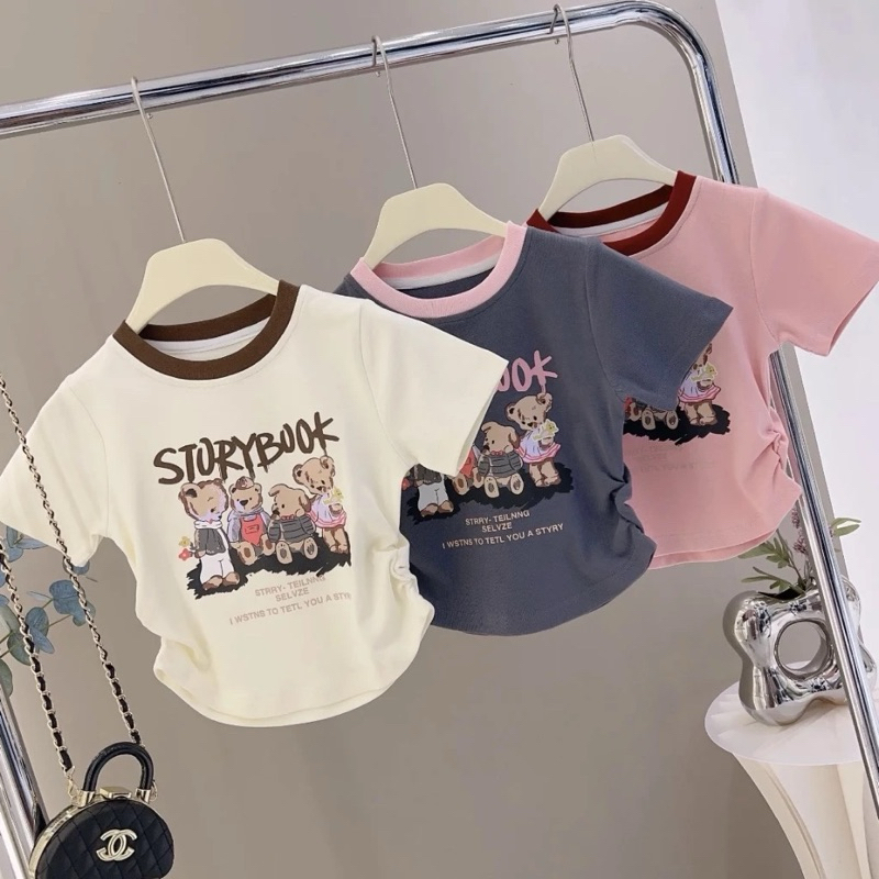 Jual BOOGIE BABY TSHIRT ATASAN ANAK PEREMPUAN STORY BOOK BEAR FAMILY 2 ...