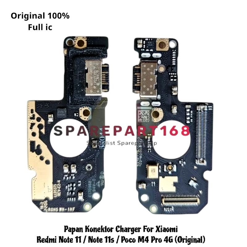 Jual Pcb Konektor Charger / Papan Con Cas Xiaomi Redmi Note 11, 11s ...