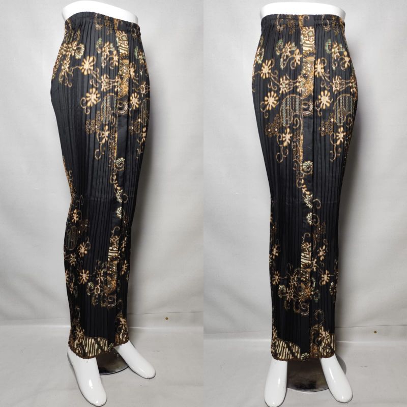 Jual rok plisket wiru // rok batik kebaya // rok wiru plisket batik ...