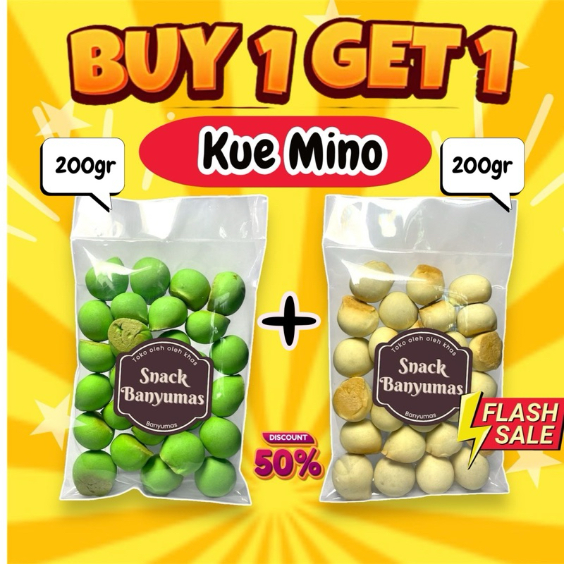 Jual Beli 1 Gratis 1 KUE MINO | Shopee Indonesia
