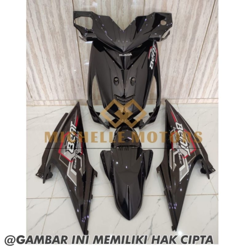 Jual Body Beat Karbu Lama Full Set warna Hitam + stripping tahun 2008 ...