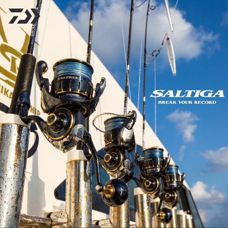 Jual DAIWA SALTIGA 2024 6000-P 5000-P JDM Model GARANSI | Shopee Indonesia