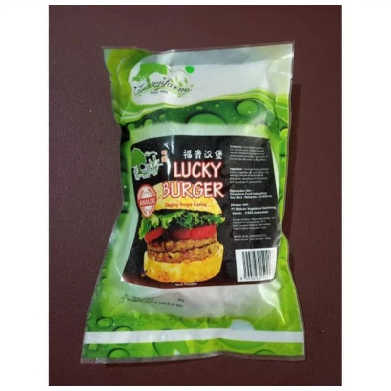Jual GreenFarm Lucky Burger (Daging Burger Analog) | Shopee Indonesia