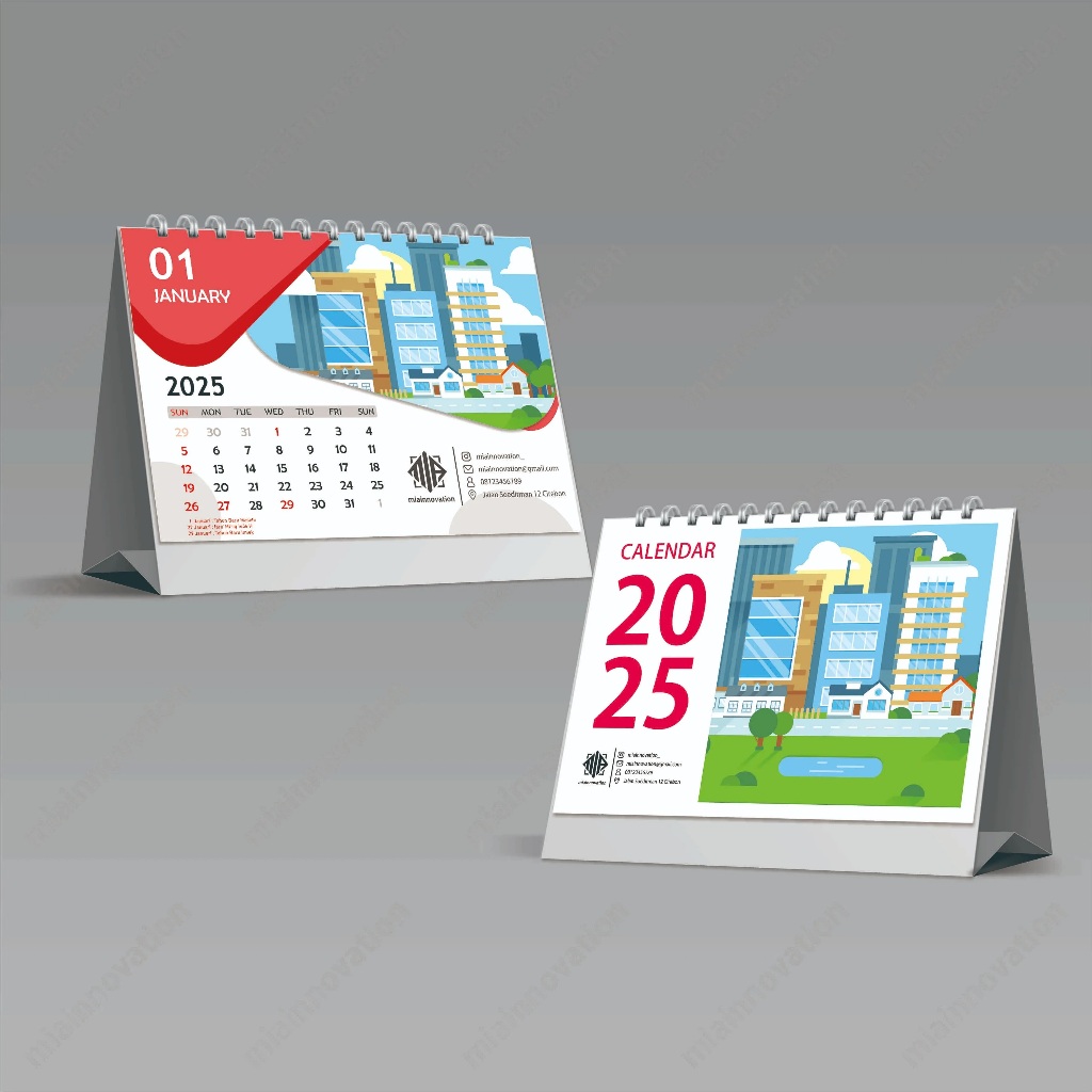 Jual Cetak Kalender Duduk Kalender Meja Promosi Murah Custom (JUAL ...