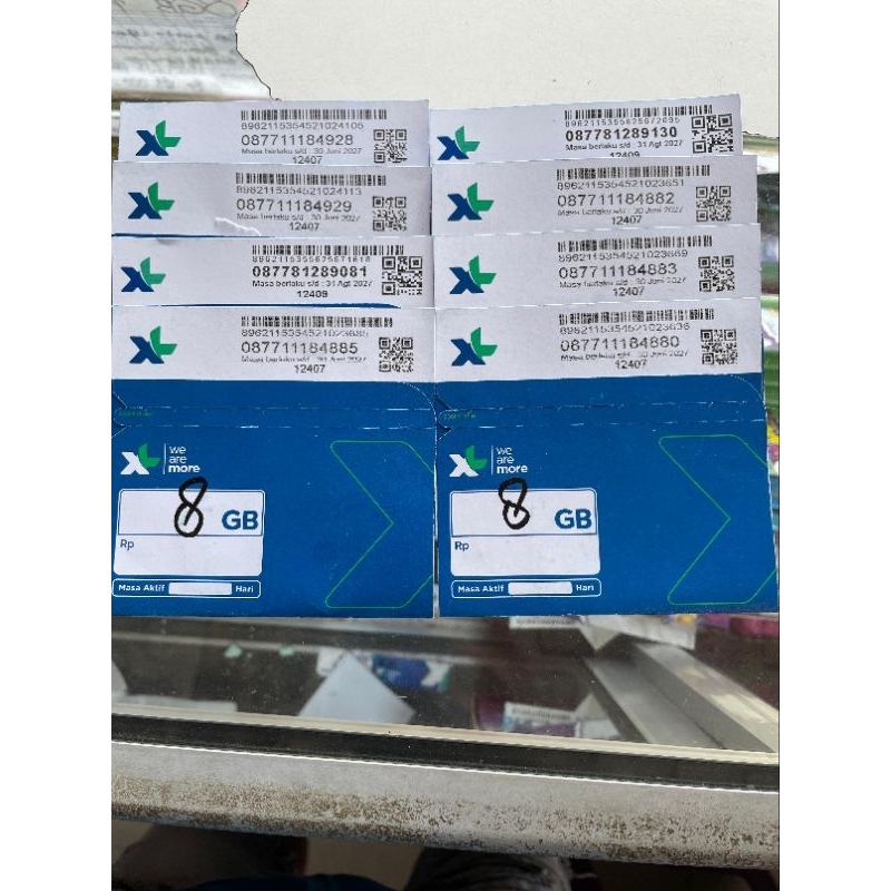 Jual Kartu XL 5GB + Bonus (masa aktif Fresh atau terbaru) GROSIRAN CHAT ...