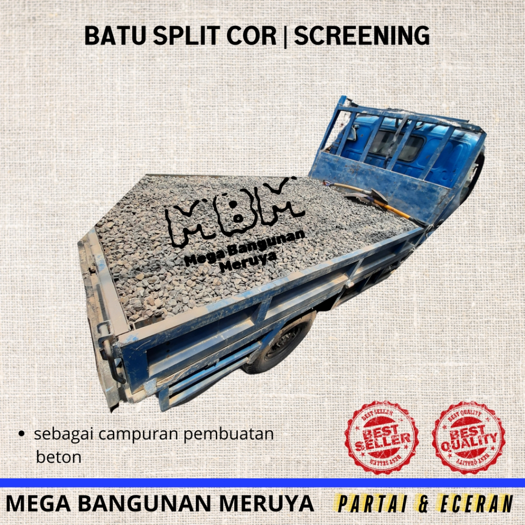 Jual Batu Split Cor 1 Engkel Pengganti Batu Screening | Shopee Indonesia