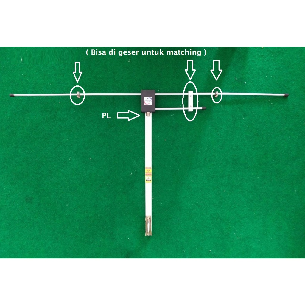 Jual ANTENNA DIPOLE GAMMA MATCH (100/120//145/430/850/900 Mhz) | Shopee Indonesia