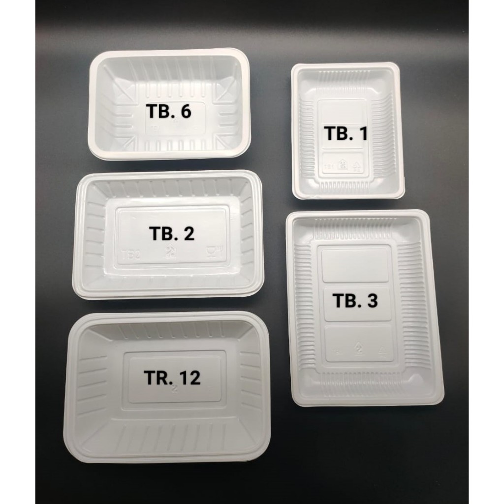 Jual TRAY BUAH POTONG / MIKA BUAH POTONG / TRAY BUAH / TB PUTIH / WADAH ...