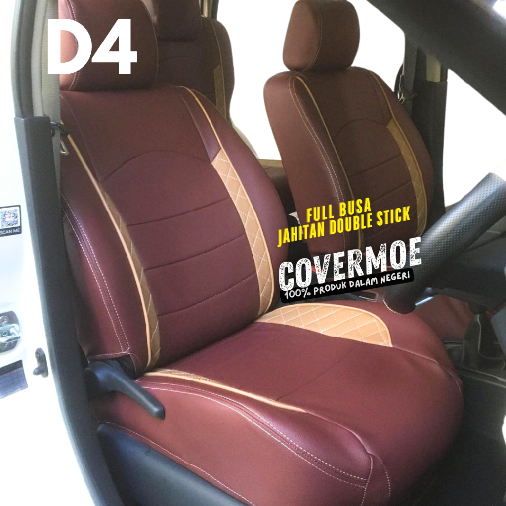 Jual SARUNG JOK MOBIL AVANZA/XENIIA 2016-2021 3 BARIS BAHAN ZEUS ...