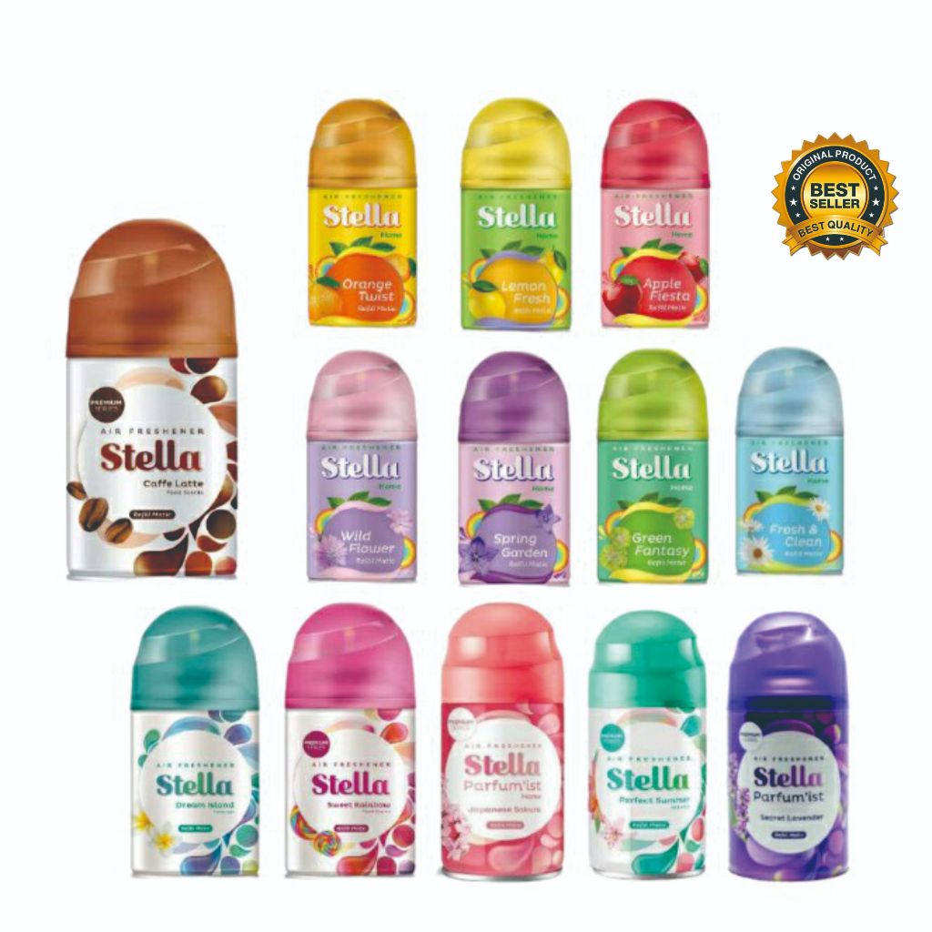 Jual Stella Reffil Matic Spray 225 ml / Stella Air Freshener Refill ...
