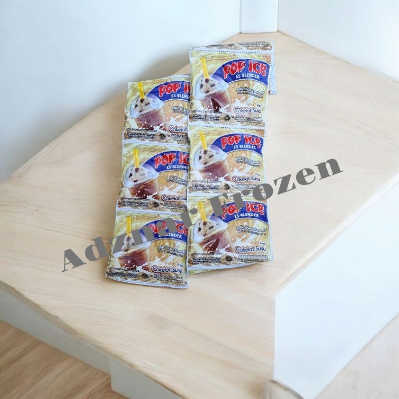 Jual POP ICE COKLAT SUSU RENCENG ISI 10 PCS | Shopee Indonesia