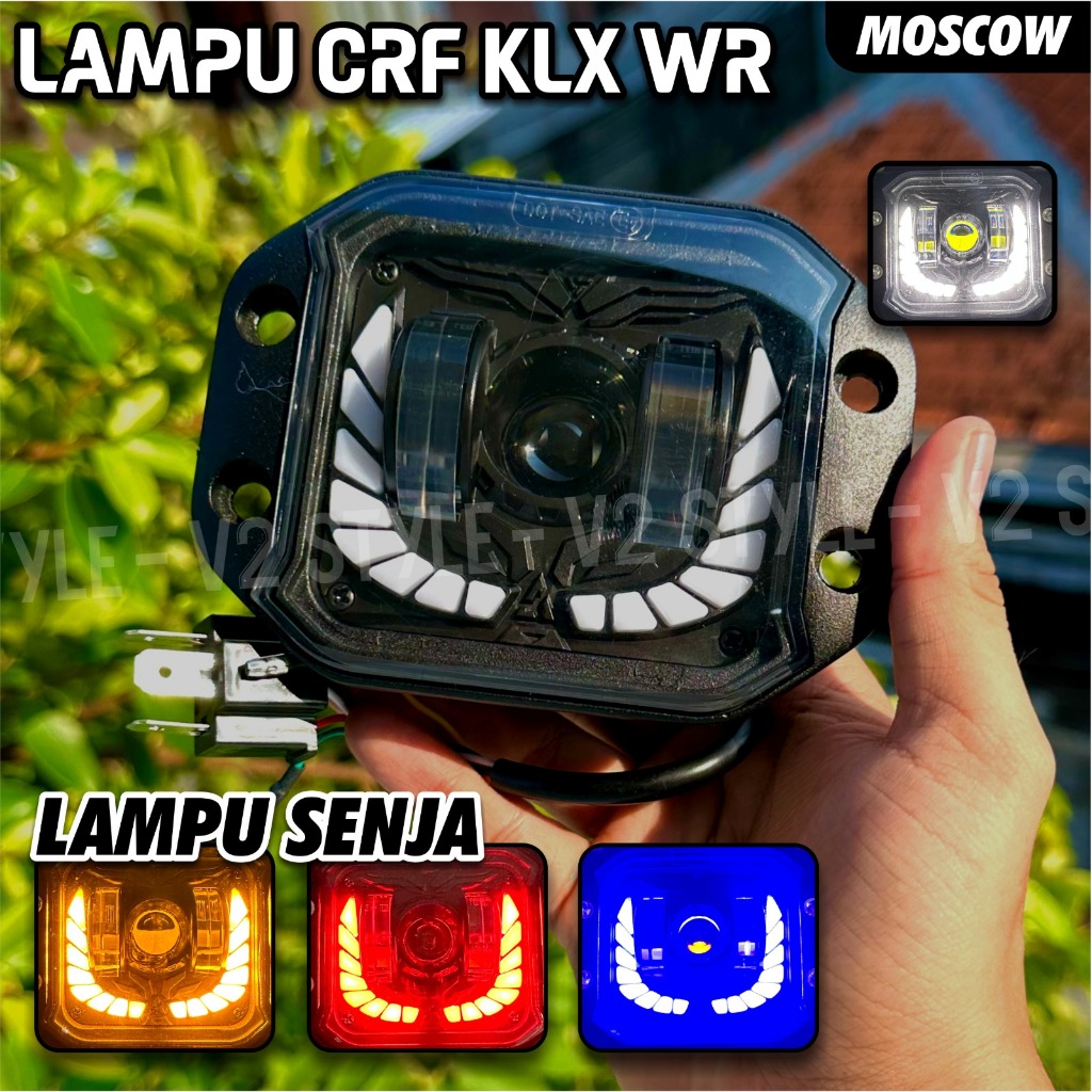 Jual LAMPU TEMBAK LED DEPAN HEADLAMP LAMPU DEPAN LAMPU UTAMA HEAD LAMP ...