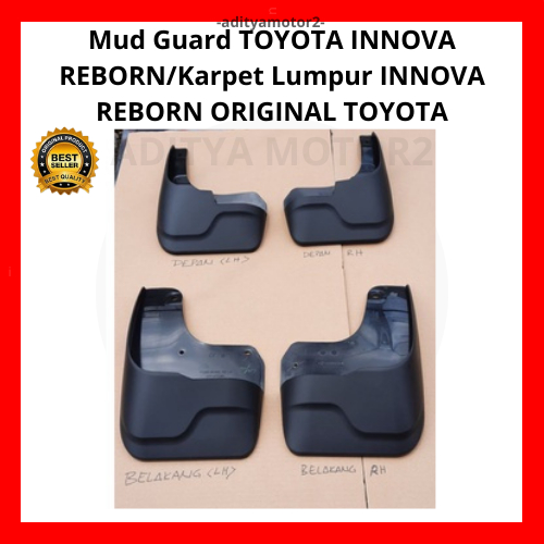 Jual Mud Guard TOYOTA INNOVA REBORN/Karpet Lumpur INNOVA REBORN Harga 1 ...