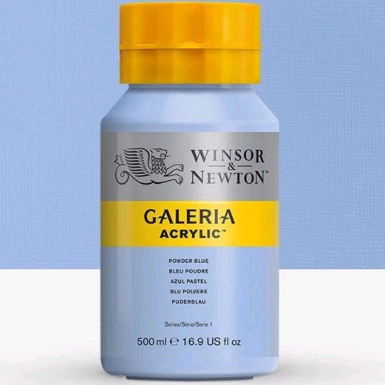Jual GALERIA ACRYLIC PAINT 500 ML POWDER BLUE WINSOR & NEWTON | Shopee ...