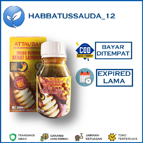 Jual Madu Kuning Sehat Lambung Attaubah 350 Gr I Untuk Maag I Madu ...