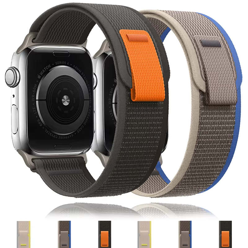Jual Trail Loop Strap Nylon iWatch Apple Watch Ultra 10 9 8 7 6 5 4 3 ...