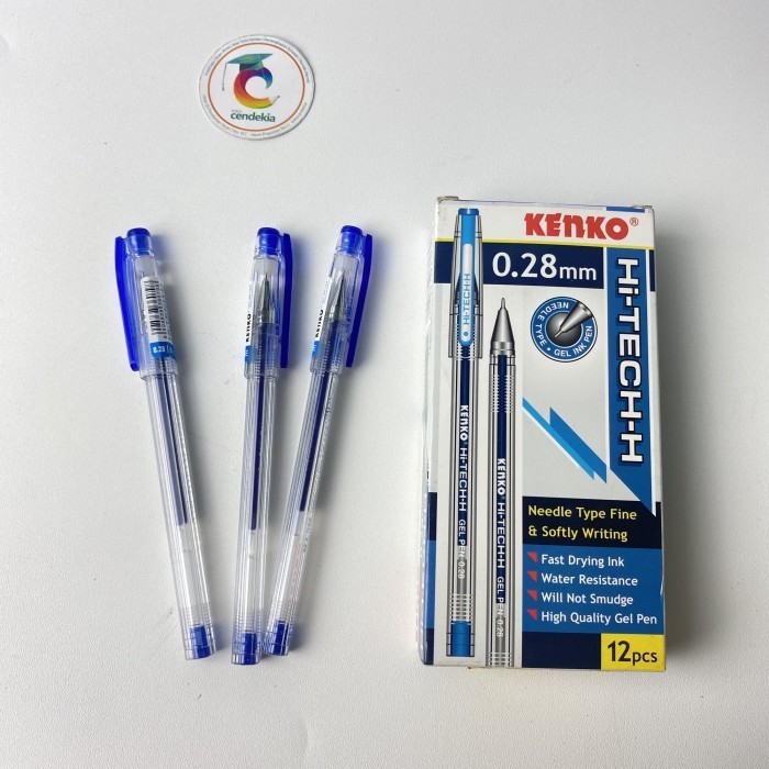 Jual Pulpen KENKO Hi-Tech-H Biru 0.28 mm - 1 pcs | Shopee Indonesia