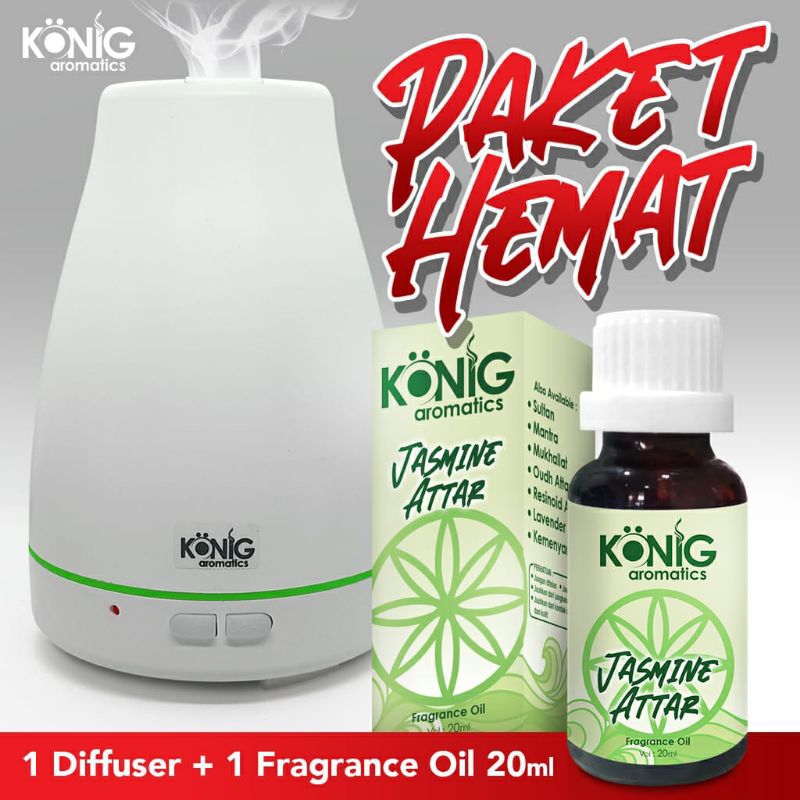 Jual Paket Hemat CARA BARU BAKAR DUPA Diffuser + 20 ML Fragrance Oil ...