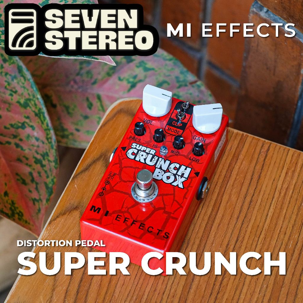 Jual MI Audio Super Crunch Box Distortion V2 Boutique Guitar Effect ...