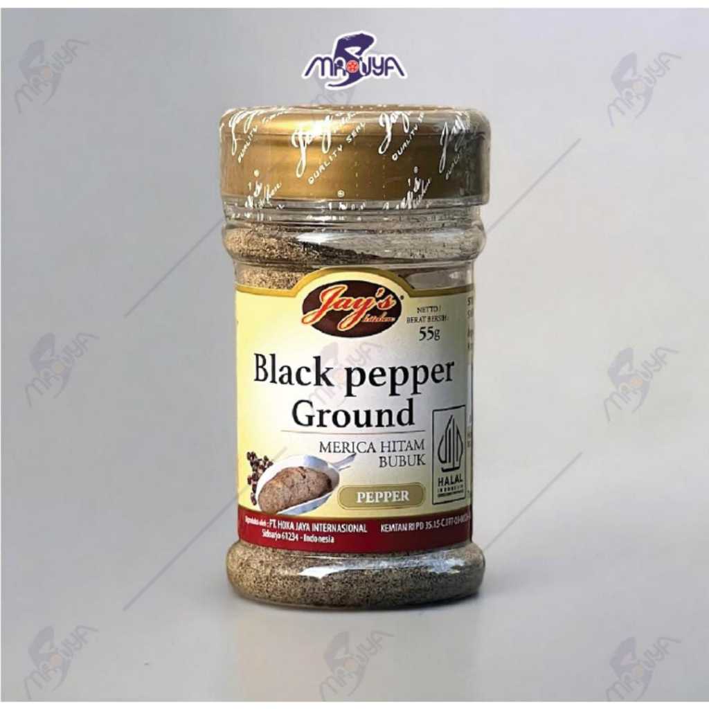 Jual JAYS BLACK PEPPER GROUND 55GR - HJP065 | Shopee Indonesia