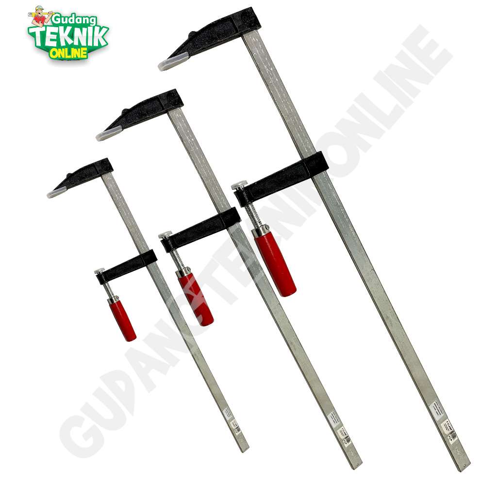 Jual Klem F Catok BESI IDEKU 600mm 800mm 1000mm 1200mm IDEKU CLAMP KLEM ...