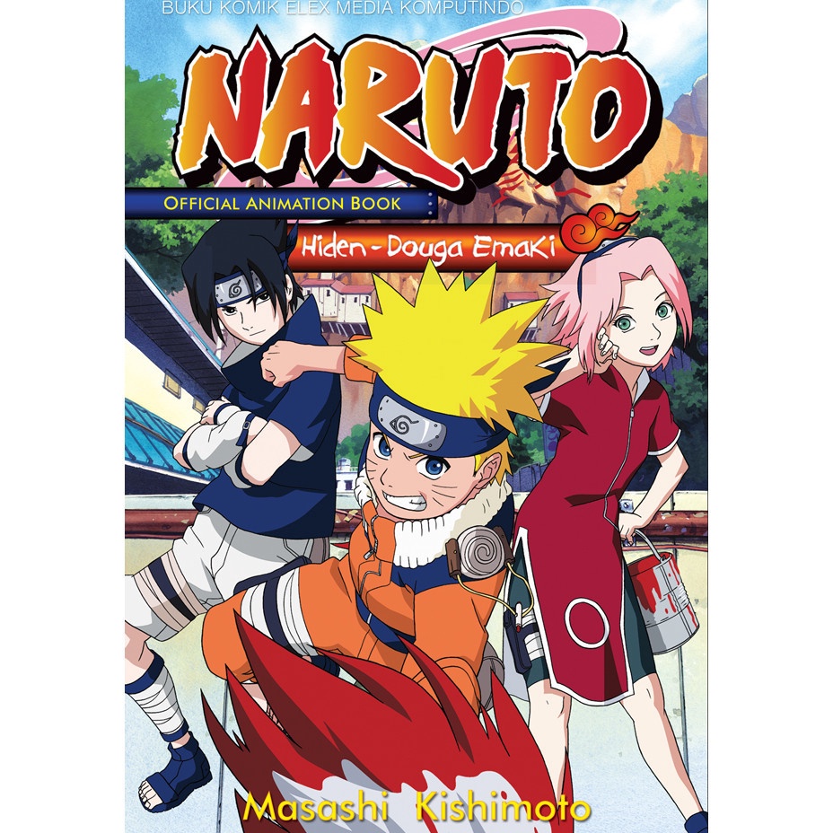 Jual KODE A15O Naruto Official Animation Book Hiden Douga Emaki ...