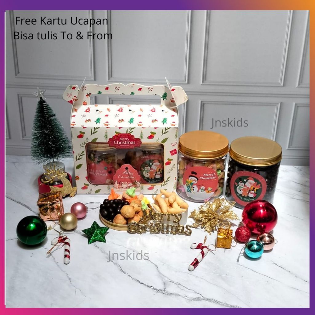 Jual Hampers / Parcel Natal / Bingkisan Natal Premium Kue Kering Gem ...
