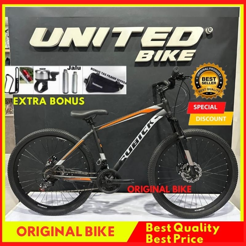 Jual Sepeda Gunung 26 MTB RUBICK RS - 14 Rem Discbrake Sporty New ...
