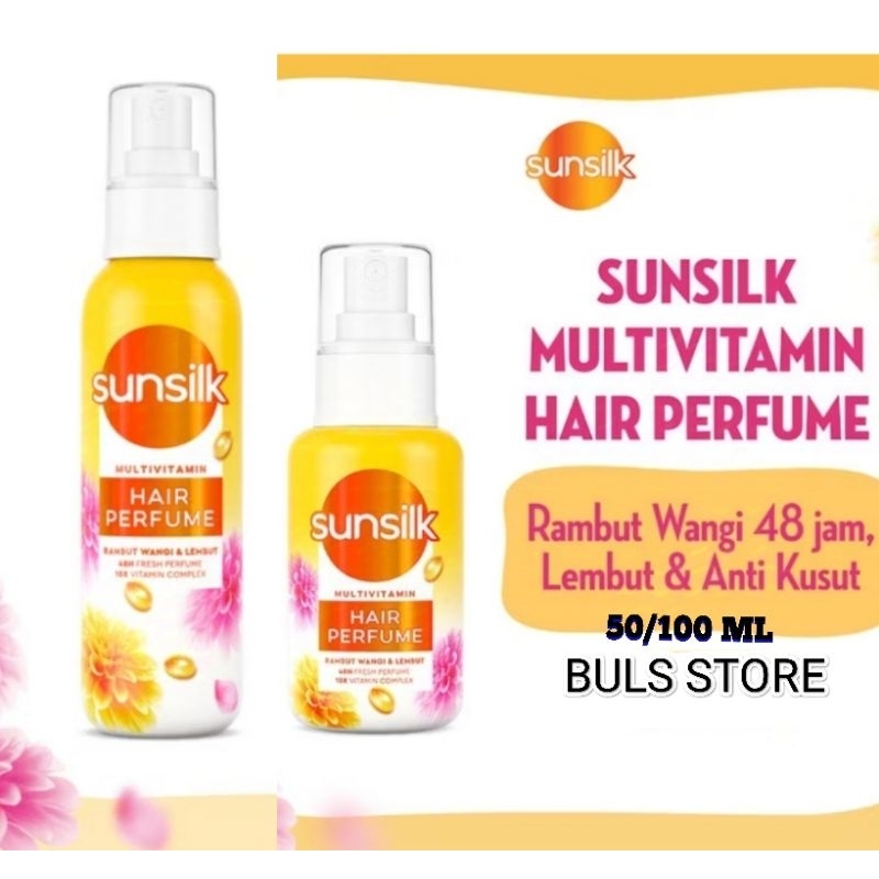 Jual Sunsilk Multivitamin Hair Perfume Serum Vitamin Rambut Spray 50/ ...