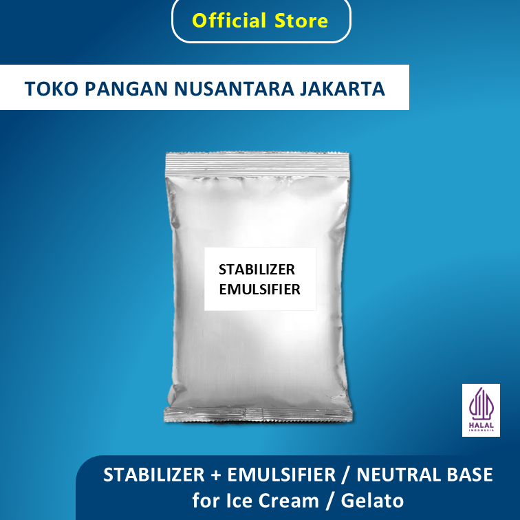 Jual Stabilizer Emulsifier Gelato / Ice cream (100gr) | Shopee Indonesia