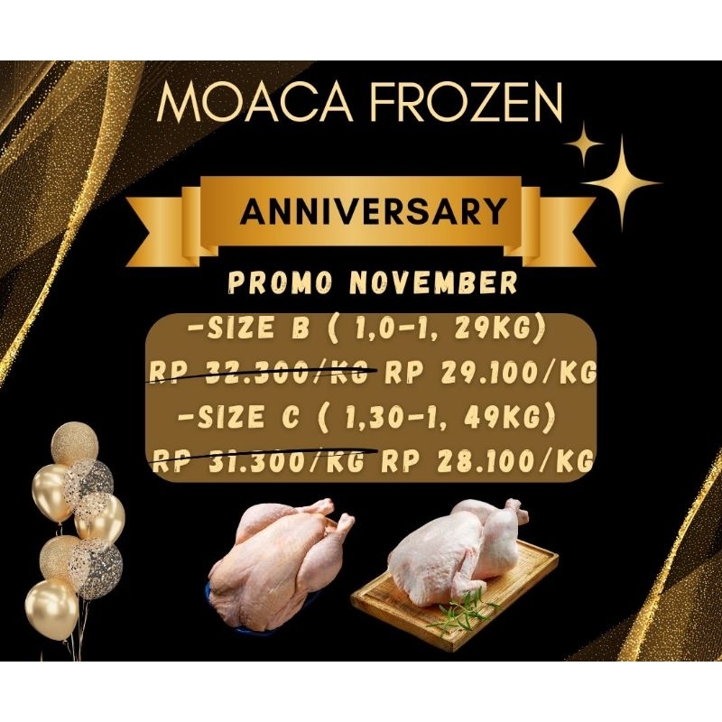 Jual Ayam Karkas Boiler Size B1 Reguler 1,05 kg | Shopee Indonesia