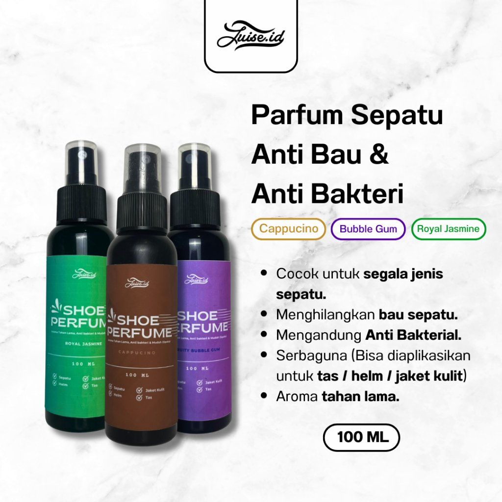 Jual JUISE - Parfum Sepatu / Shoe Perfum Anti Bakterial Aroma Cappucino ...