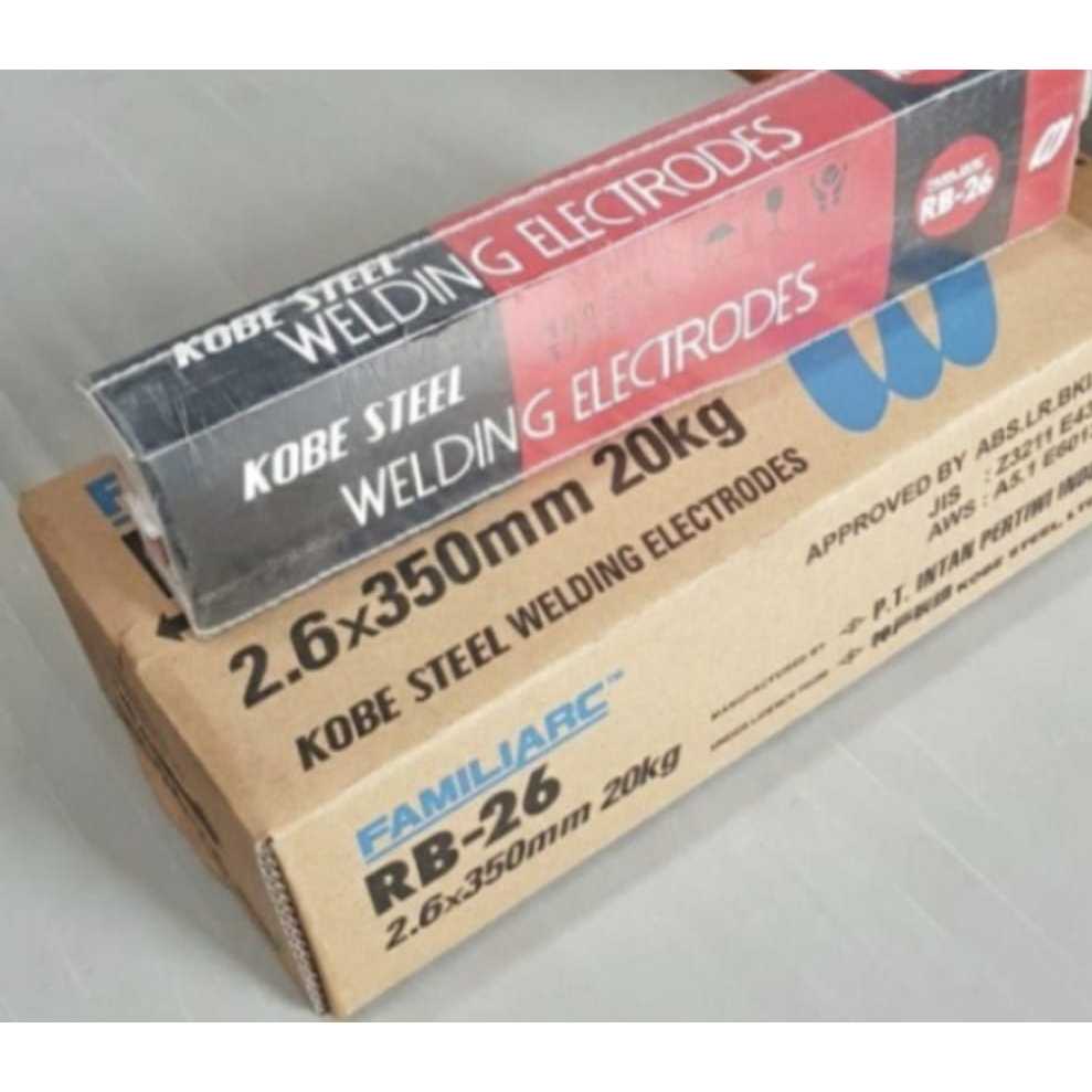 Jual Kawat Las Kobe Steel RB 26 2.6mm 5kg/ RB 26 2.6 MM | Shopee Indonesia