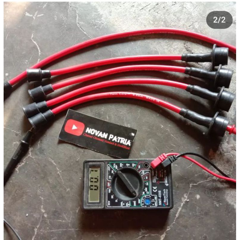 Jual Kabel Busi Racing Twin Core 8,8mm Kijang, Corolla, Colt (A23 ...