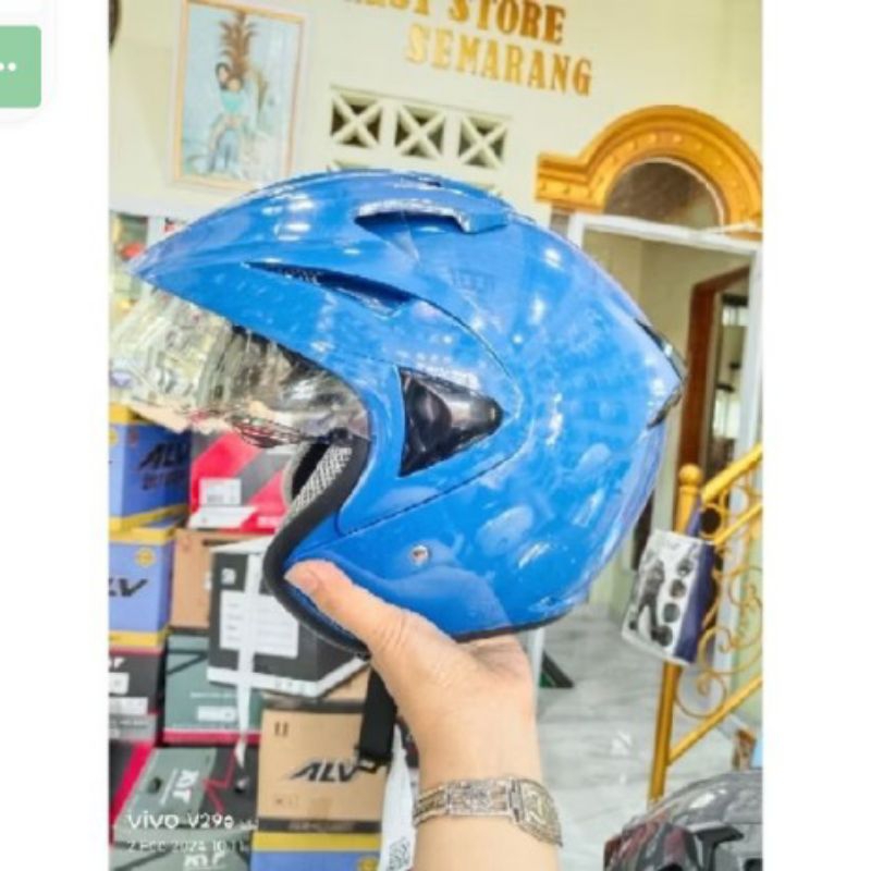 Jual HELM HIU ARROW FULL WARNA ORIGINAL PRODUK | Shopee Indonesia
