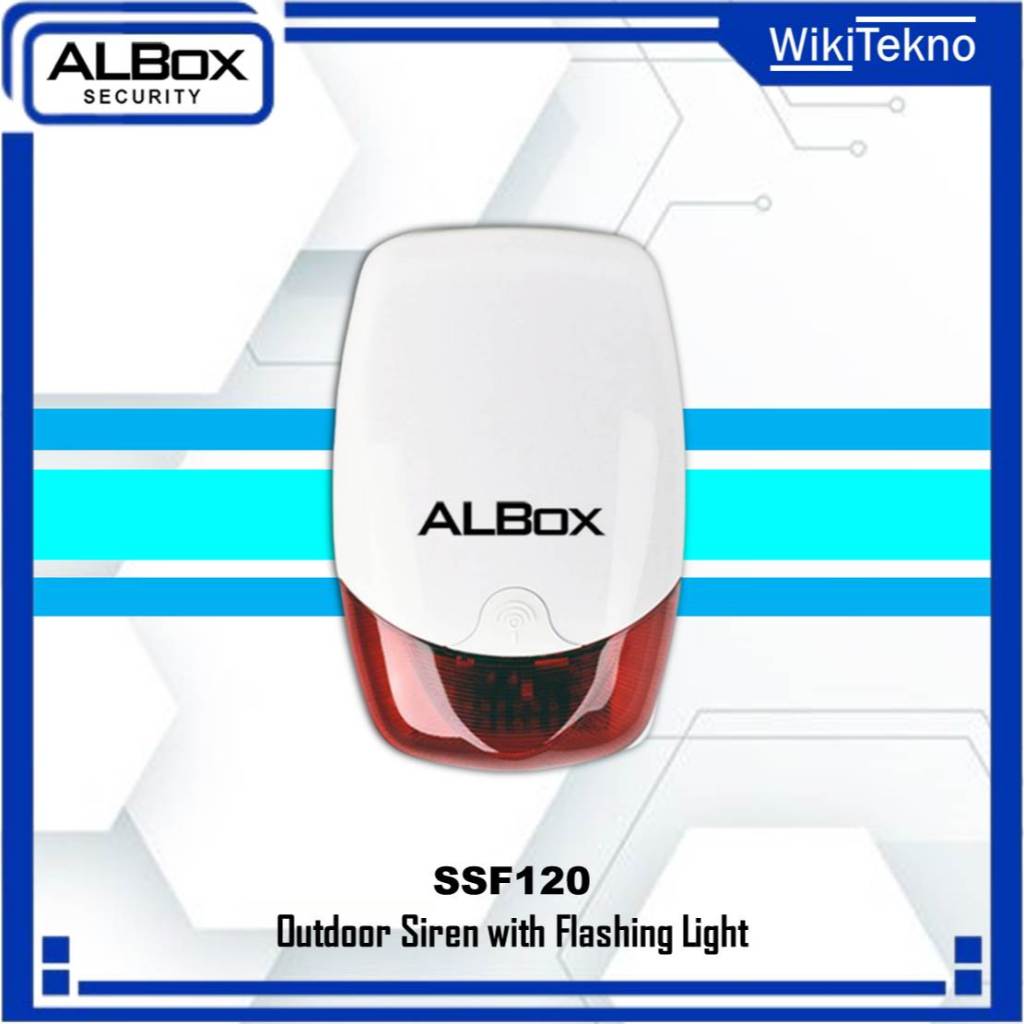 Jual Outdoor Siren with Strobe Light - Albox SSF120 | Shopee Indonesia