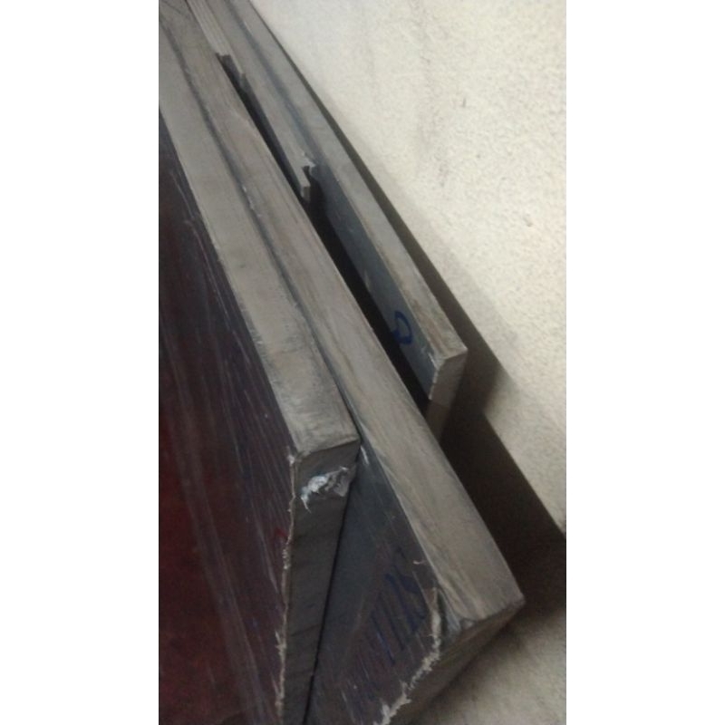 Jual plat PVC sheet gray 8mm x 20cm x 100cm PVC sheet lembaran 8mm ...