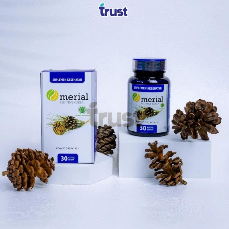 Jual Merial Red Pine Korea 30 Kapsul Atasi Hipertensi Dan Turunkan ...