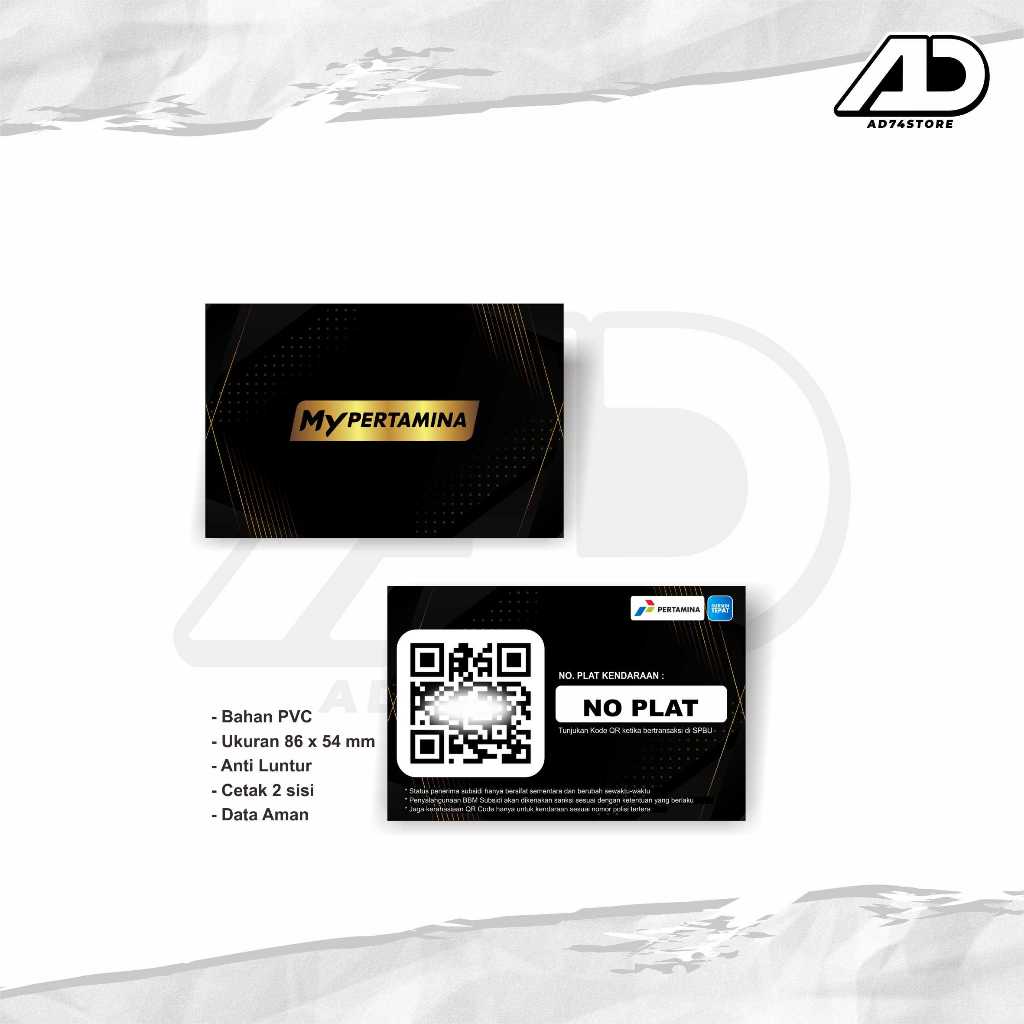 Jual KARTU MY PERTAMINA BARCODE ID CARD | Shopee Indonesia