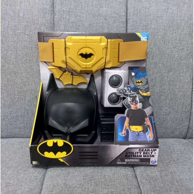 Jual Batman DC Utility Belt and Batman Mask Original - Mainan Role Play ...