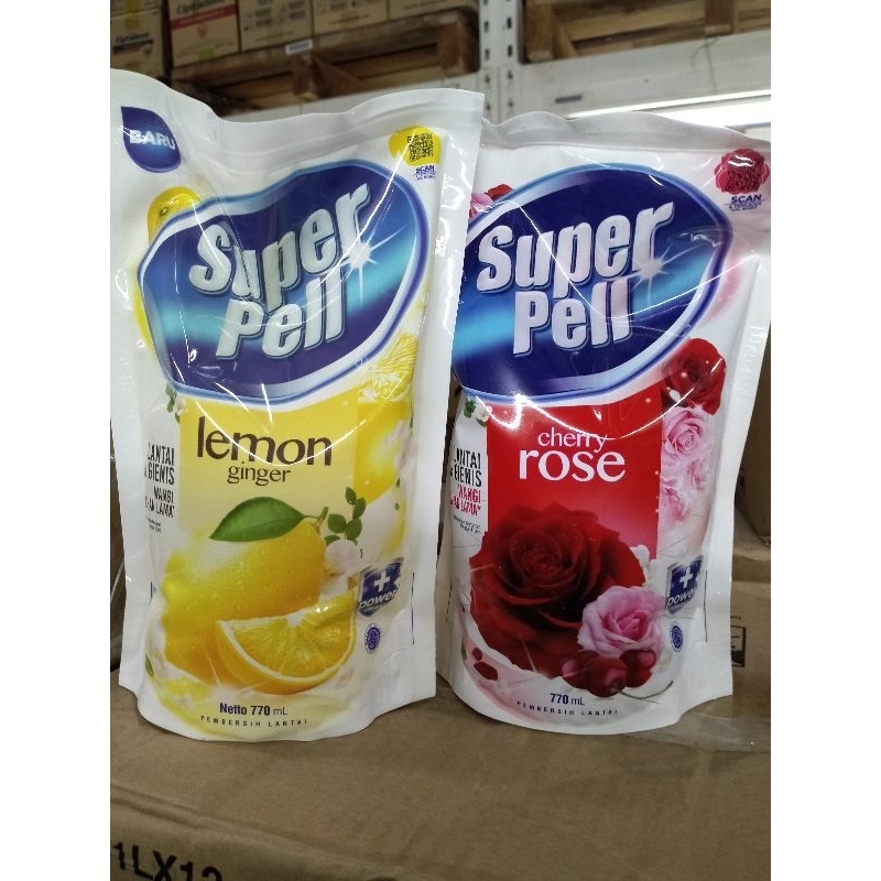 Jual Superpell 770ml / pembersih lantai / pewangi lantai | Shopee Indonesia