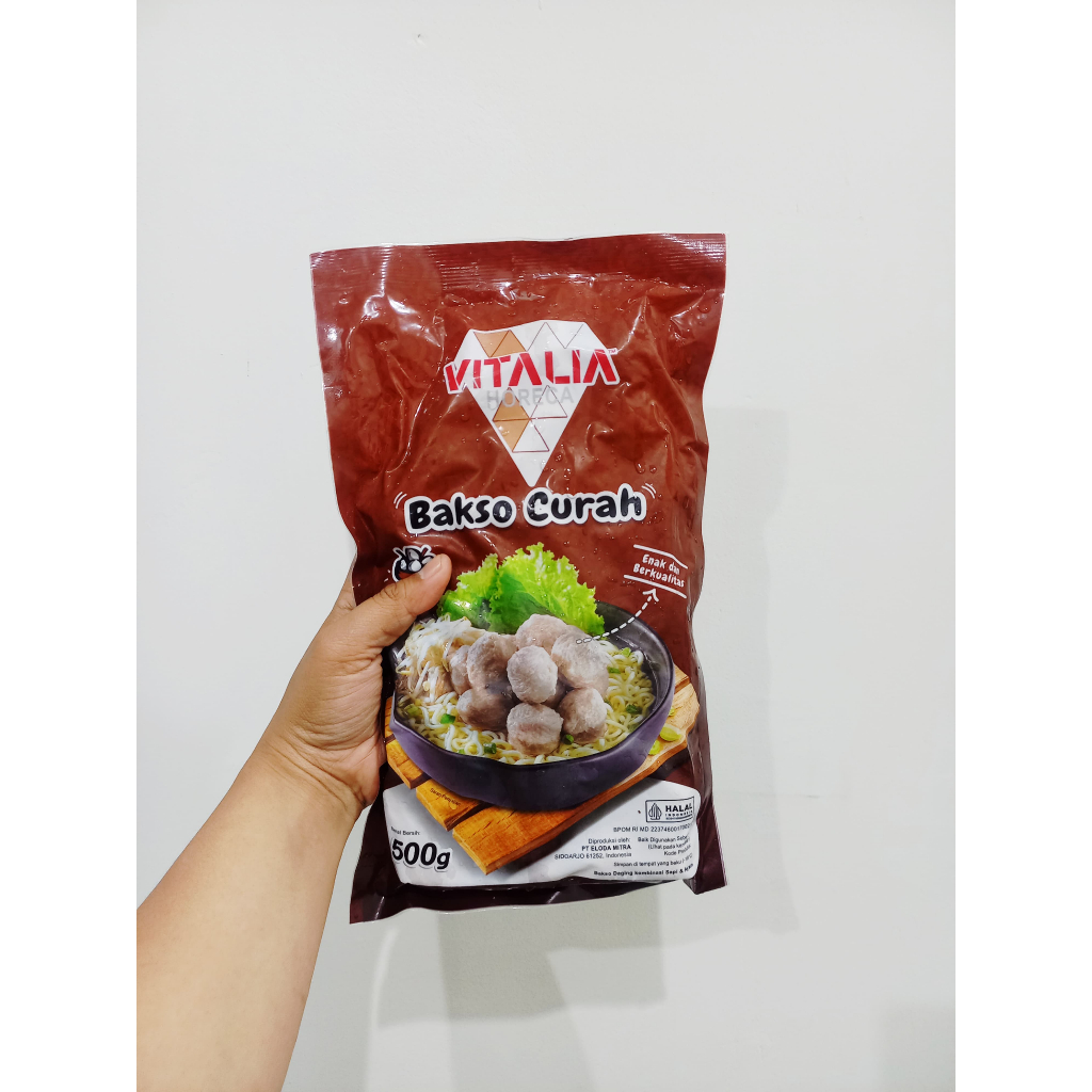 Jual ADDRIELLA Bernardi Bakso Sapi Curah 500gr | Bernardi/Frozenfood ...