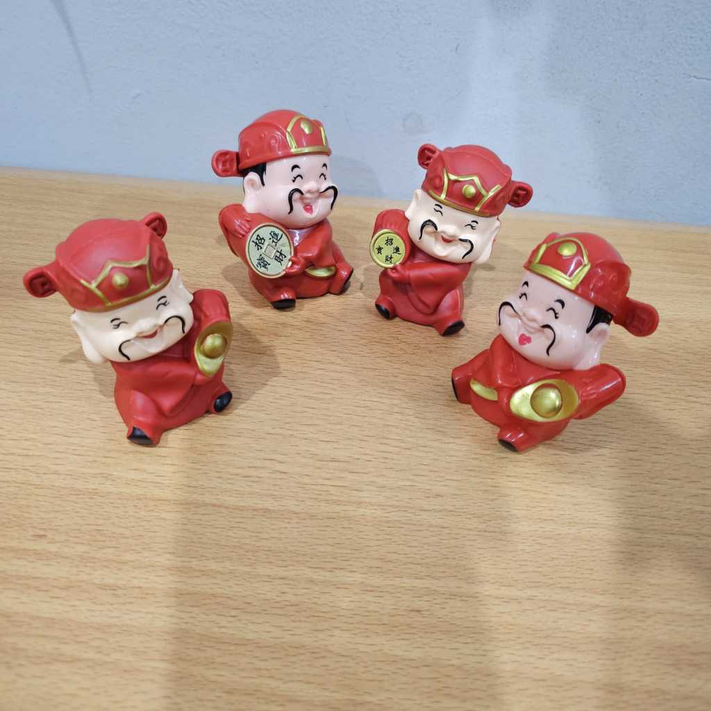 Jual Topper Cake Dewa Uang Imlek Dewa Rezeki Gold Action Figure ...