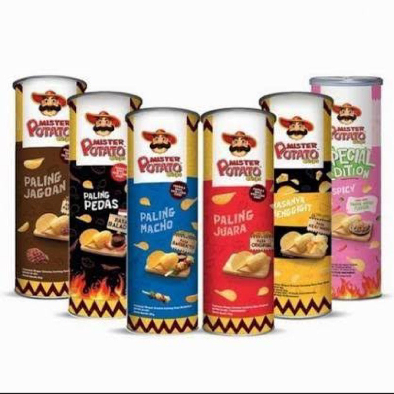 Jual mister potato keripik kentang 106g - mister potato keripik kentang | Shopee Indonesia