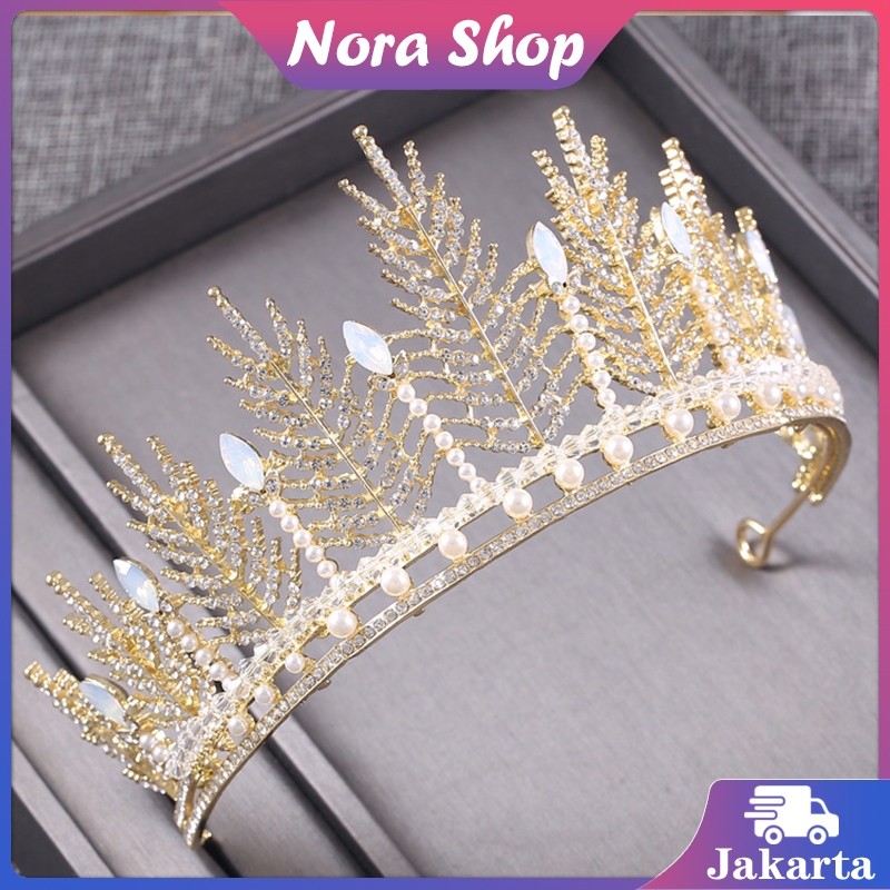 Jual Mahkota Pengantin Crown Headpiece Pengantin Headpiece Wedding ...