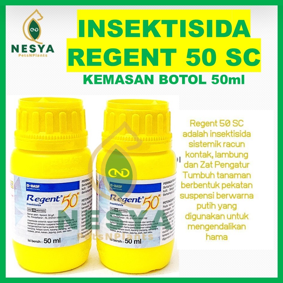 Jual REGENT 50SC INSEKTISIDA & Zat Pengatur Tumbuhan Zpt Kemasan Botol ...